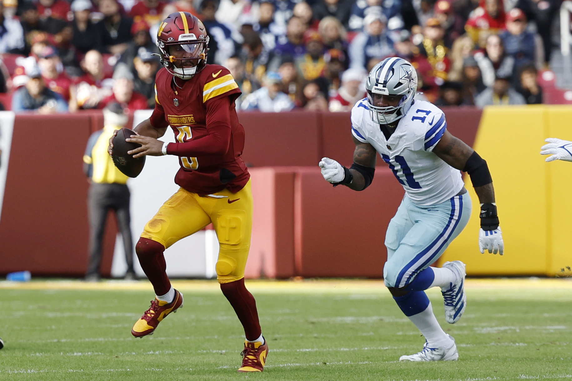 Jerry Jones Admits Sick Feeling about Facing Jayden Daniels